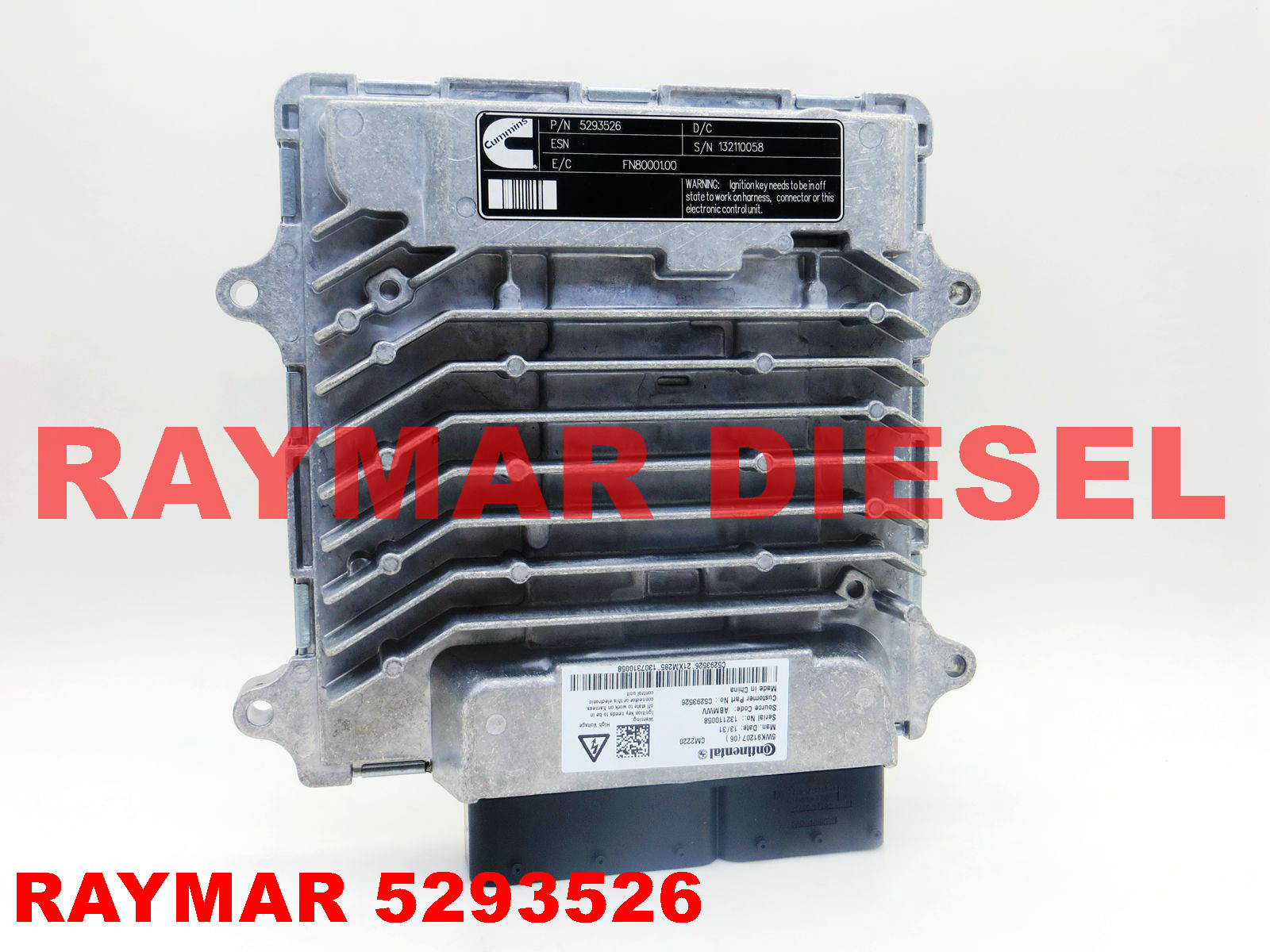 Módulo de control electrónico continental del motor 5WK91207, 5WK91206 ...
